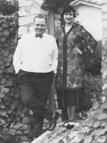 Roscoe Fatty Arbuckle Doris Deane Announced Editorial Stock Photo ...