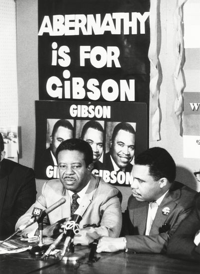 Rev Ralph Abernathy Left Endorsed Kenneth Editorial Stock Photo - Stock ...