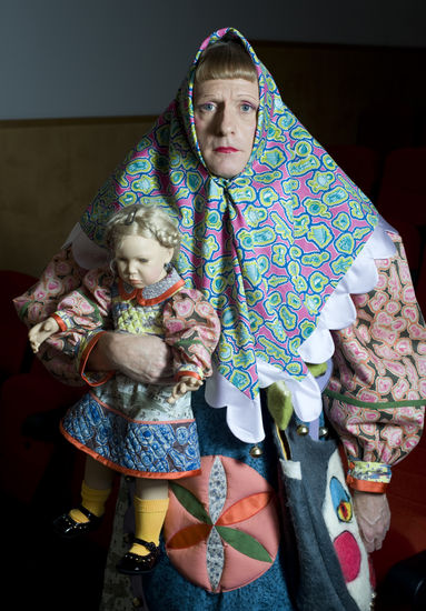 Grayson Perry His Doll Shirley Editorial Stock Photo - Stock Image ...
