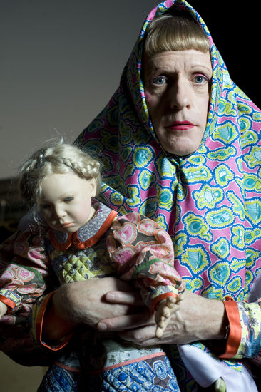 Grayson Perry His Doll Shirley Editorial Stock Photo - Stock Image ...