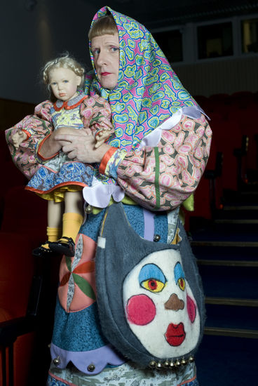 Grayson Perry His Doll Shirley Editorial Stock Photo - Stock Image ...
