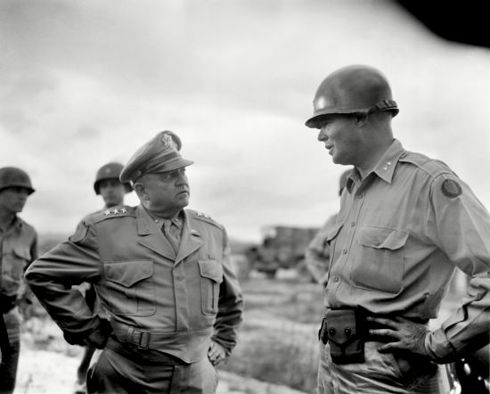 General Walton Walker Left Commander 8th Editorial Stock Photo - Stock ...