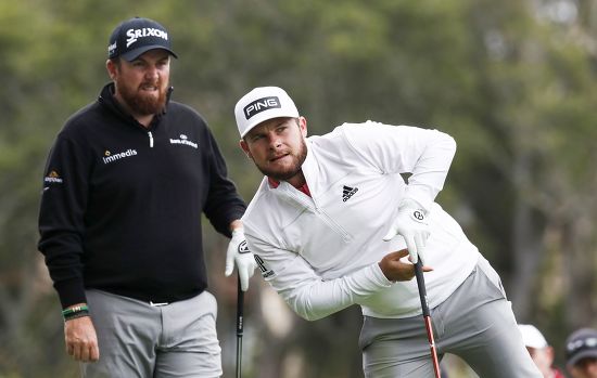 Shane Lowry Ireland L Tyrrell Hatton Editorial Stock Photo - Stock ...