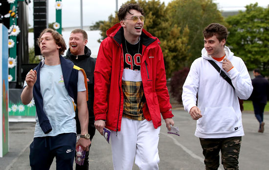 Irish Rappers Versatile Arriving Leopardstown Racecourse Editorial ...