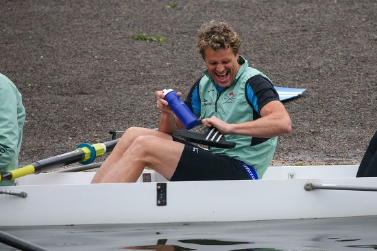 James Cracknell Preparing Row Peterhouse College Editorial Stock Photo ...