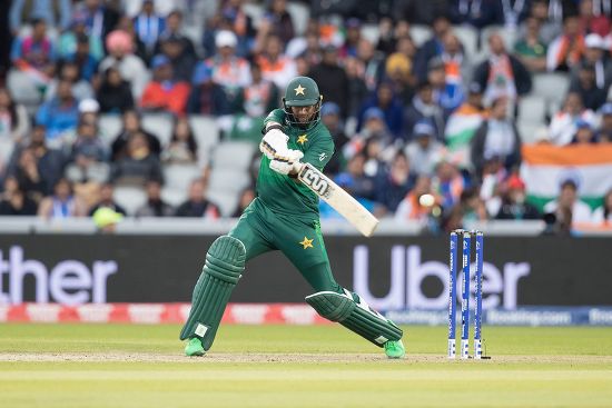 Imad Wasim Pakistan Flays Ball Through Editorial Stock Photo - Stock ...