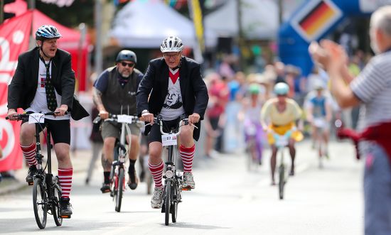 Participants German Folding Bike Open Race Editorial Stock Photo ...
