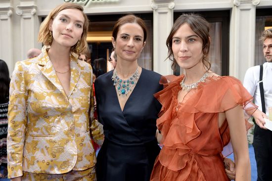 Arizona Muse Livia Giuggioli Alexa Chung Editorial Stock Photo - Stock ...