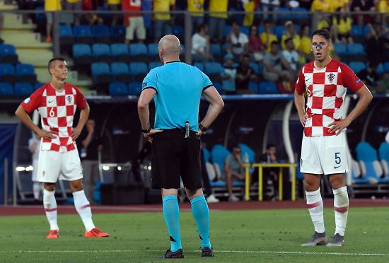 Croatias Filip Benkovic L Nikola Katic Editorial Stock Photo - Stock ...