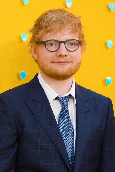 Ed Sheeran Poses On Red Carpet Editorial Stock Photo - Stock Image ...