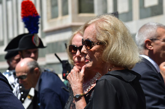 Alice Ellen Kessler During Funeral Franco Editorial Stock Photo - Stock ...