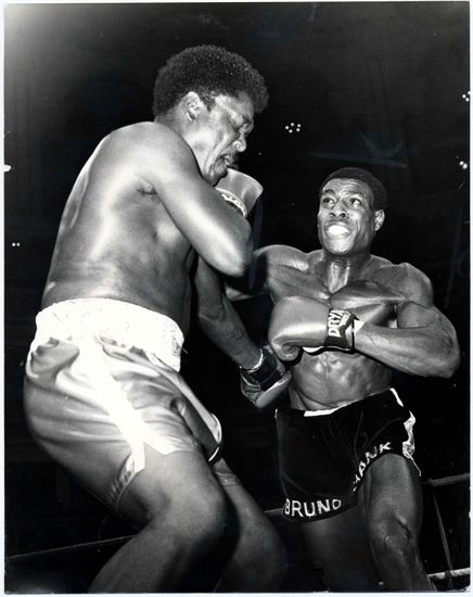 Frank Bruno Boxer 1983 Bruno Right Editorial Stock Photo - Stock Image ...