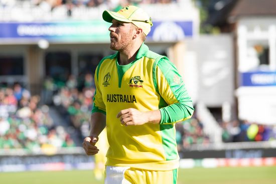 Aaron Finch Fielding During Icc Cricket Editorial Stock Photo - Stock ...