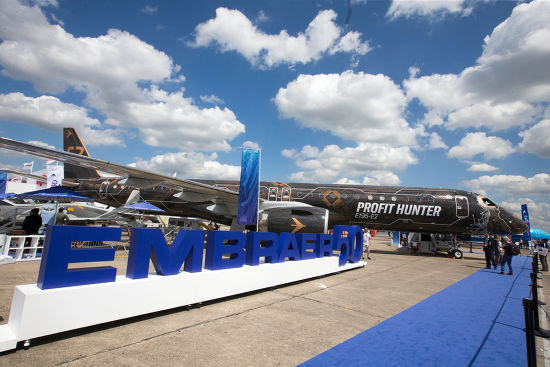 Embraer Profit Hunter 195e2 Editorial Stock Photo - Stock Image ...
