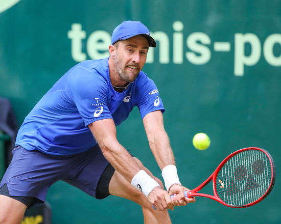 Steve Johnson Usa Action Against Alexander Editorial Stock Photo ...