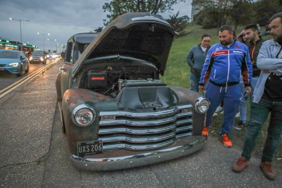 Hundreds Modified Cars Enthusiasts On Seafront Editorial Stock Photo ...
