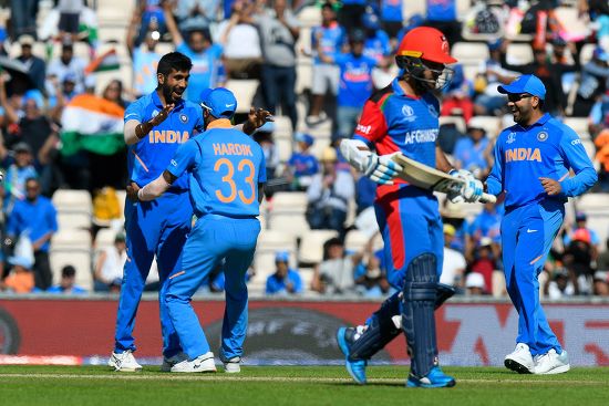 Wicket Jasprit Bumrah India Celebrates Taking Editorial Stock Photo ...