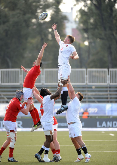 Iestyn Rees Wales U20 Flanker Competes Editorial Stock Photo - Stock ...