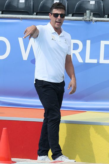 Australias Coach Elvis Fatovic Gives Instructions Editorial Stock Photo ...