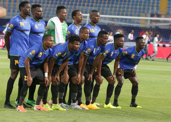 Tanzania Players Pose Before Match 2019 Editorial Stock Photo - Stock ...