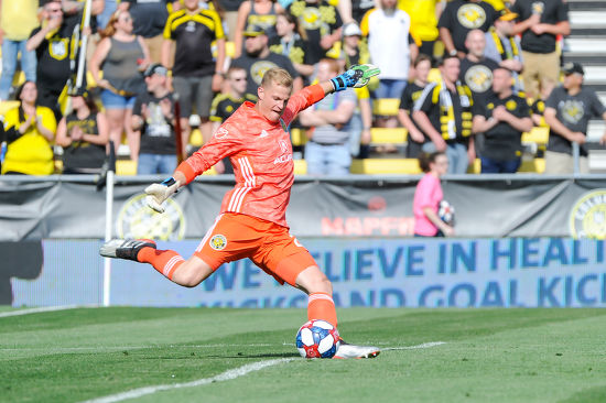Columbus Crew Sc Goalkeeper Jon Kempin Editorial Stock Photo - Stock ...