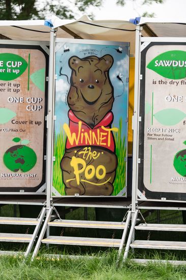 Toilet Winnie Poo Painted On Door Editorial Stock Photo - Stock Image ...