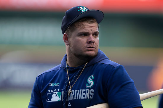 Seattle Mariners First Baseman Daniel Vogelbach Editorial Stock Photo ...