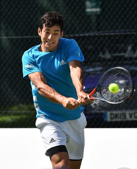 Christian Garin Chile Playing Gant Championship Editorial Stock Photo ...