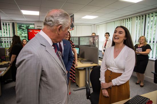 Prince Charles Meets Bethan George During Editorial Stock Photo - Stock ...