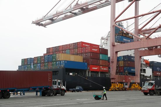 General View Shows Busan Container Terminal Editorial Stock Photo ...