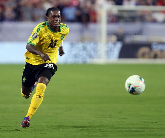 Jamaicas Darren Mattocks Chases After Ball Editorial Stock Photo ...