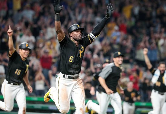Pittsburgh Pirates Center Fielder Starling Marte Editorial Stock Photo ...