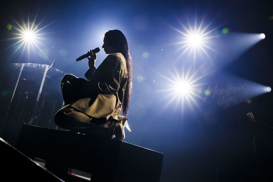 Iraniandutch Singer Sevdaliza Performs On Stage Editorial Stock Photo ...