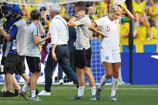 Steph Houghton England Looks Dejected End Editorial Stock Photo - Stock ...