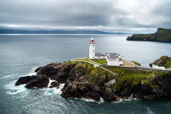 Picture Take Drone Shows 200yearold Fanad Editorial Stock Photo - Stock ...
