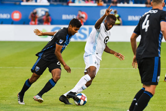 Montreal Impact Midfielder Shamit Shome 28 Editorial Stock Photo ...