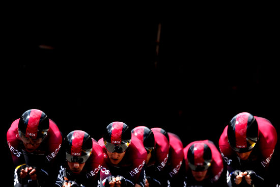 Team Ineos Riders Action During 2nd Editorial Stock Photo - Stock Image ...