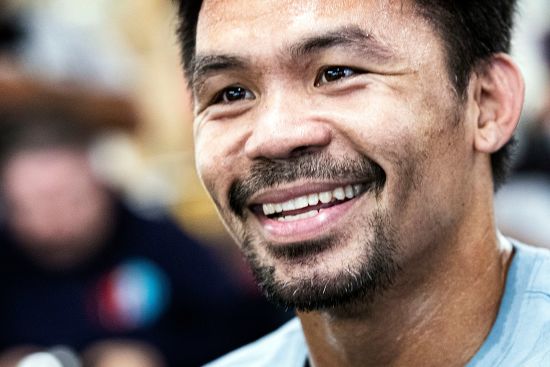 Filipino Senator Professional Boxer Manny Pacquiao Editorial Stock ...