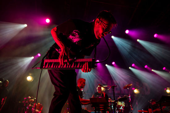 English Keyboardist Stephen Large Performs During Editorial Stock Photo ...