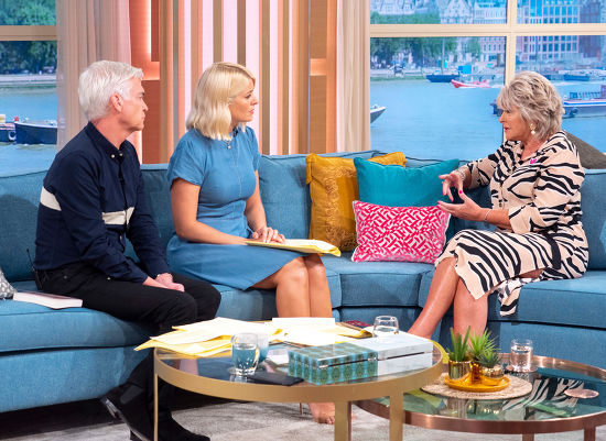 Phillip Schofield Holly Willoughby Maggie Oliver Editorial Stock Photo ...