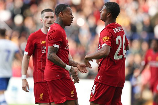 Nathaniel Clyne Liverpool Celebrates Scoring 1st Editorial Stock Photo ...