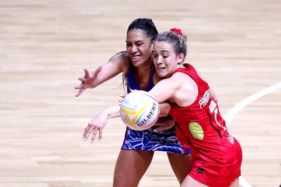 Natalie Panagarry England Brooke Williams Samoa Editorial Stock Photo ...