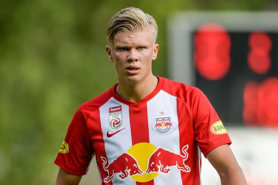 Erling Haaland Red Bull Salzburg Editorial Stock Photo - Stock Image ...