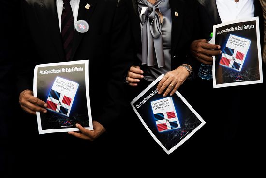 Representatives Ruling Dominican Liberation Party Pld Editorial Stock ...