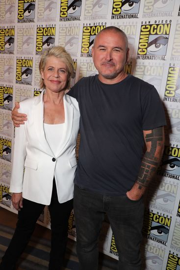 Linda Hamilton Tim Miller Director Editorial Stock Photo - Stock Image ...