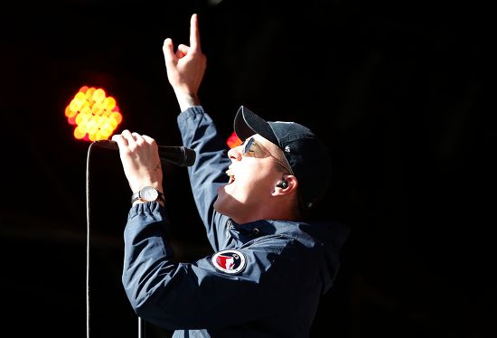 Trophy Eyes Frontman John Floreani During Editorial Stock Photo - Stock ...