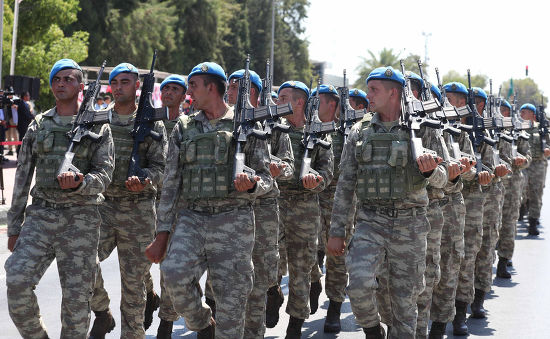 Military Personnel Take Part Turkish Cypriot Editorial Stock Photo ...