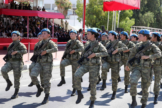 Military Personnel Take Part Turkish Cypriot Editorial Stock Photo ...