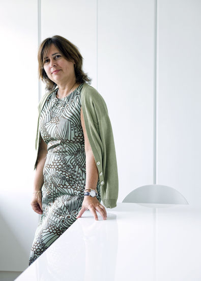 Alexandra Shulman Editor British Vogue Her Editorial Stock Photo ...