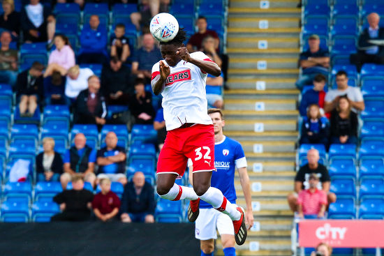 Joshua Kayode Rotherham United Jumps Head Editorial Stock Photo - Stock ...